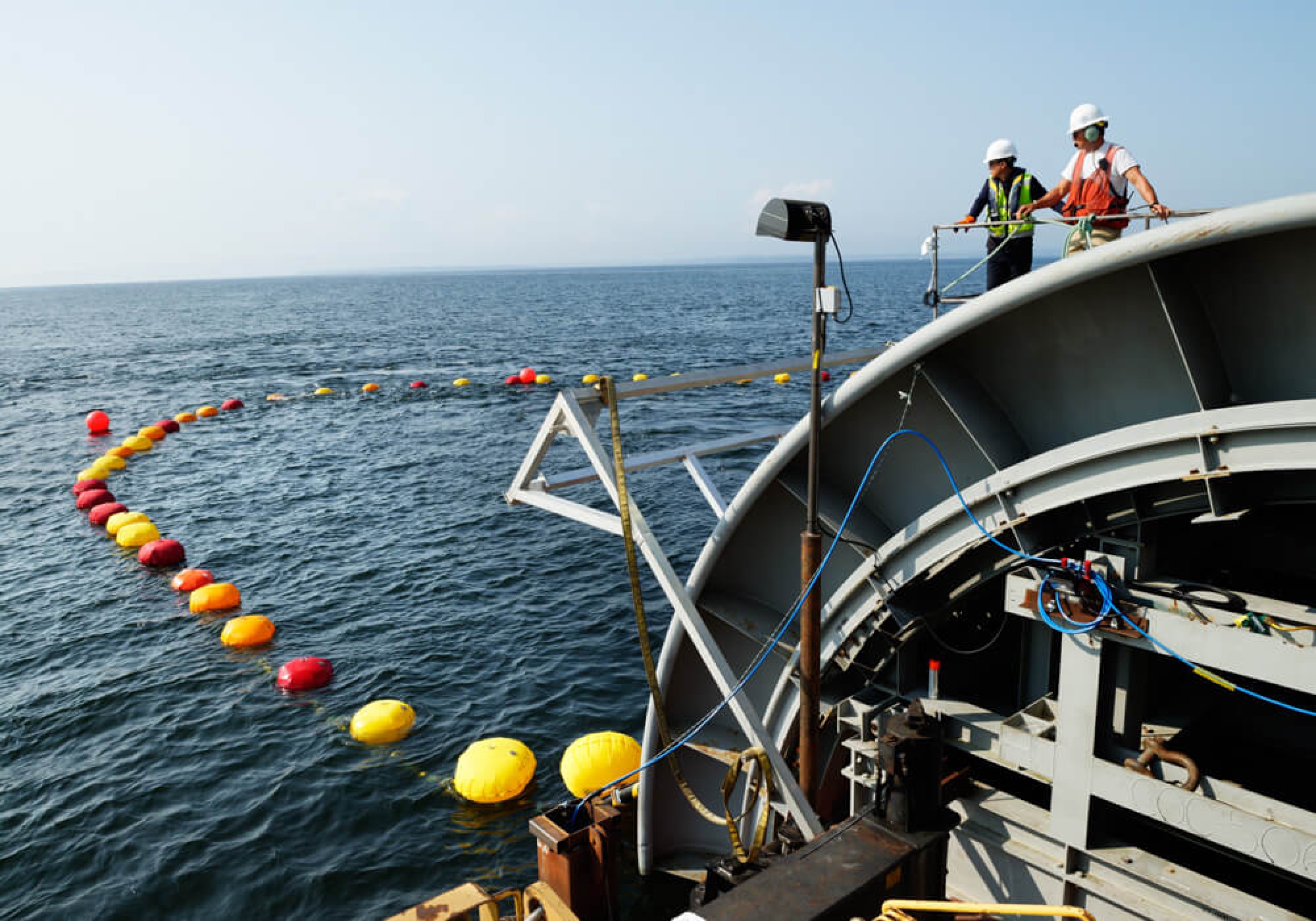 New Cables Beneath Lake Champlain | Caldwell Marine International